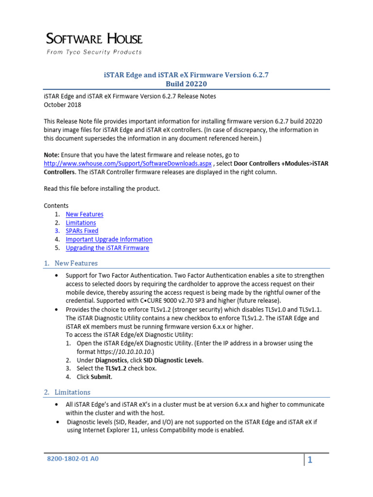 iSTAR Edge Ex FW 6 2 7 RN 8200 1802 01 A0 en | PDF | World Wide Web ...
