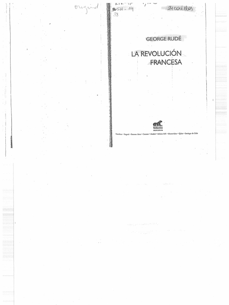 Rude George - La Revolucion Francesa. Capitulo II. Girondinos y ...