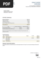 CHASE PRIVATE CLIENT CHECKING Statement For Account Ending in 5229 Da | PDF | Overdraft ...
