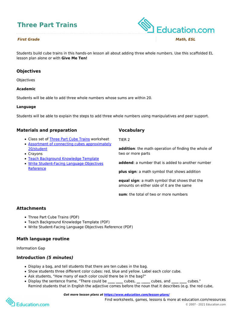 Usr - Local - SRC - Education - Com - Files - Static - Lesson Plans - El Support Lesson Three ...