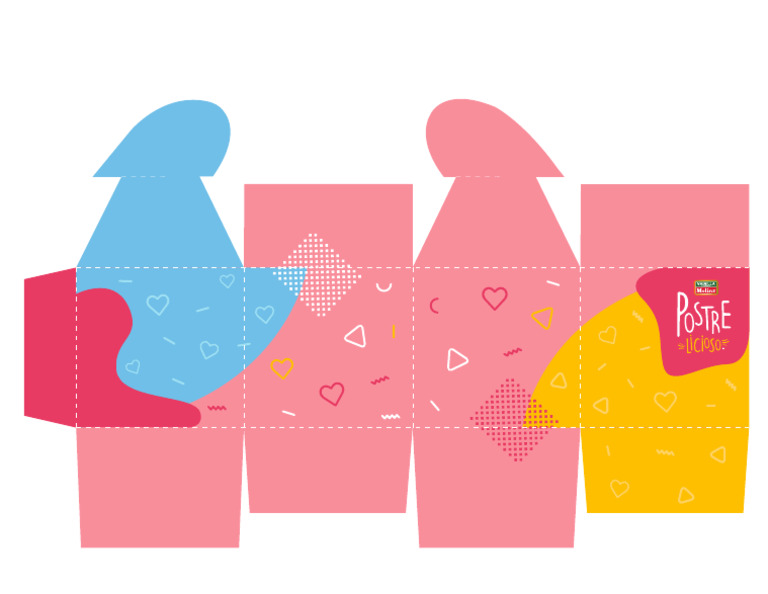 Cajita Plantilla Pdf