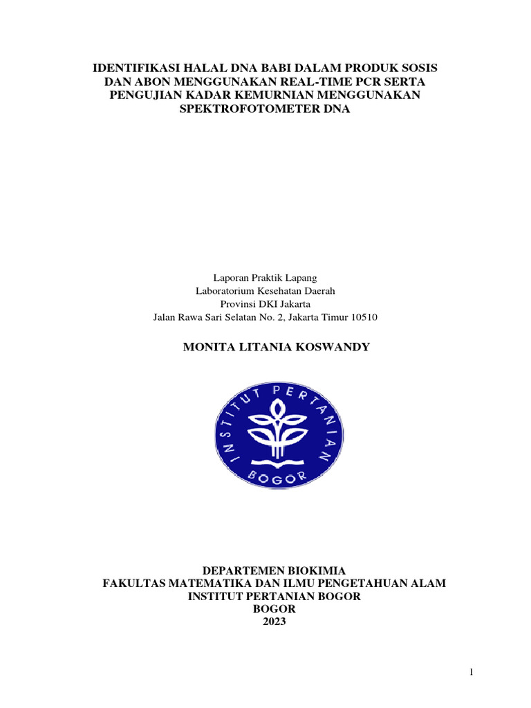 Laporan PL Monita.1 | PDF