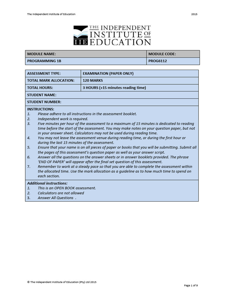 Prog Pdf Programming Constructor Object Oriented Programming