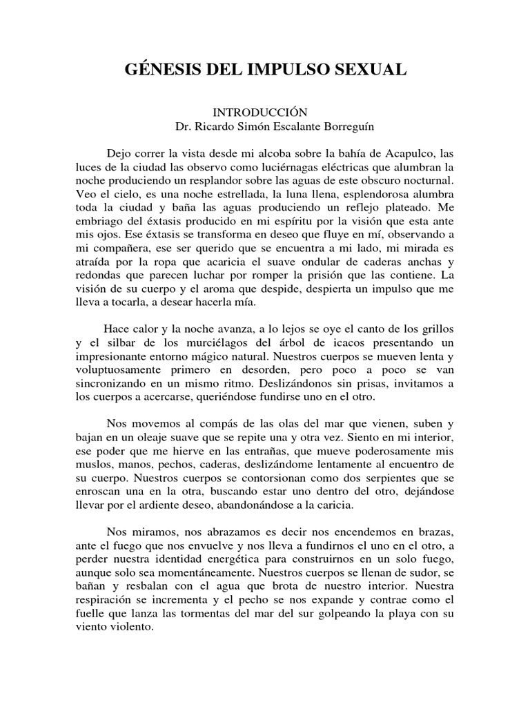 Genesis Del Impulso Sexual | PDF | Roca (geología) | Universo
