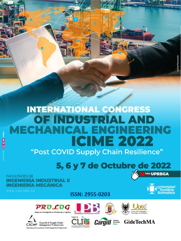 Memorias ICIME 2022 (ISSN 2955-0203) | PDF | Logística | Colombia