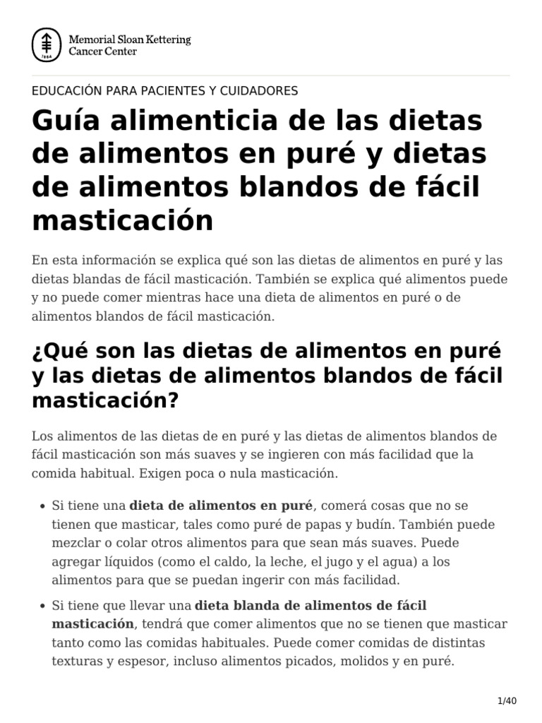pureed-and-mechanical-soft-diets | PDF | Alimentos | Leche