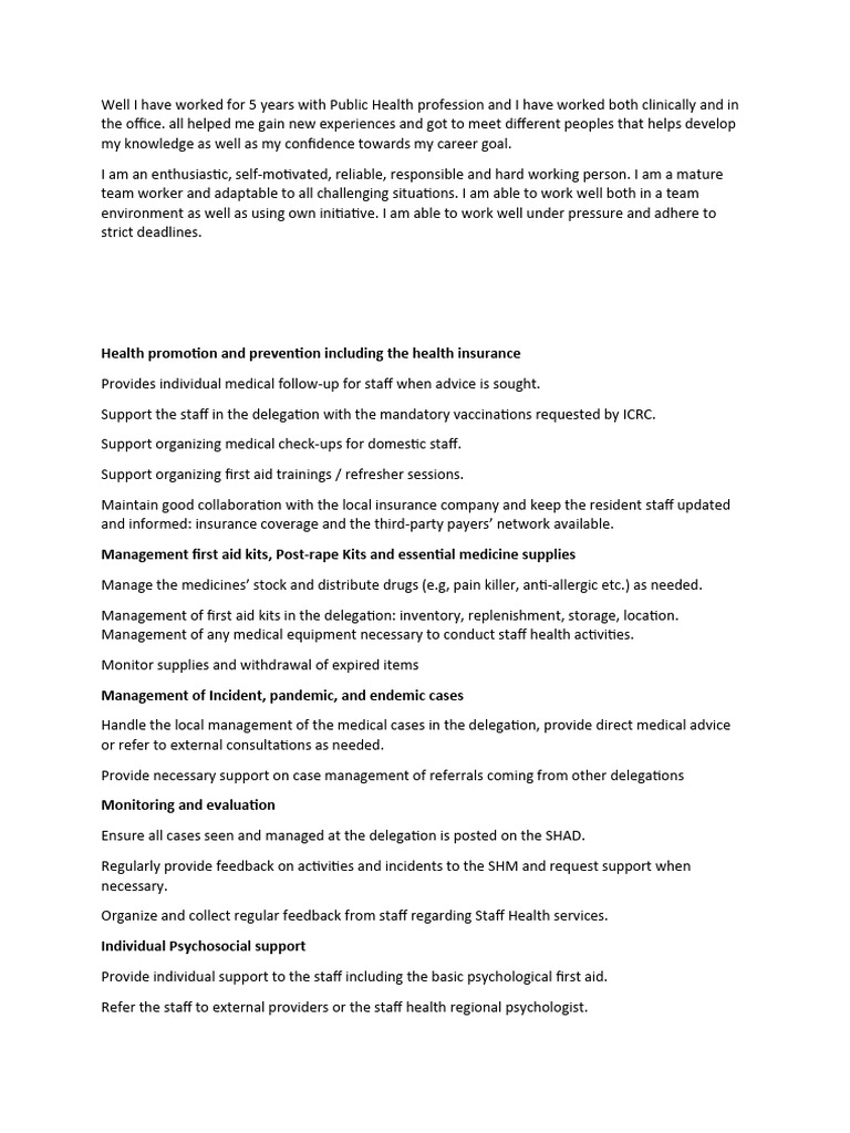 Objectives | PDF | Mental Health | Health Care