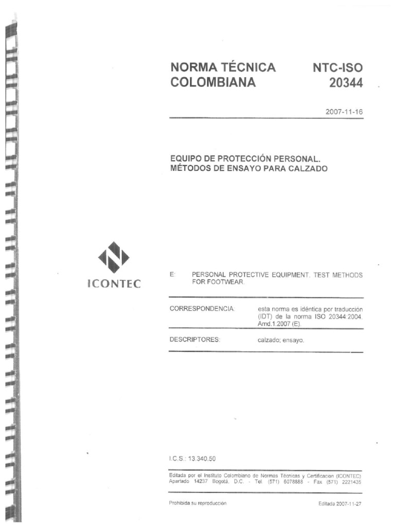 0 - NTC Iso 20344 | PDF