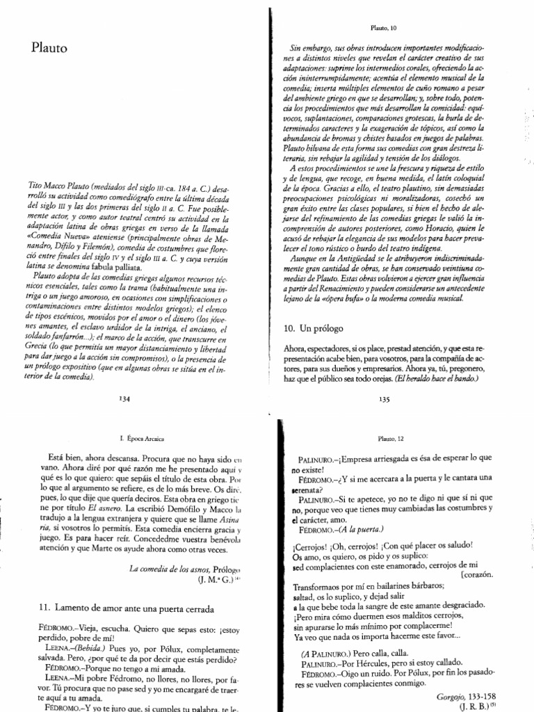 Fragmentos Latina | PDF | Comedia | Teatro