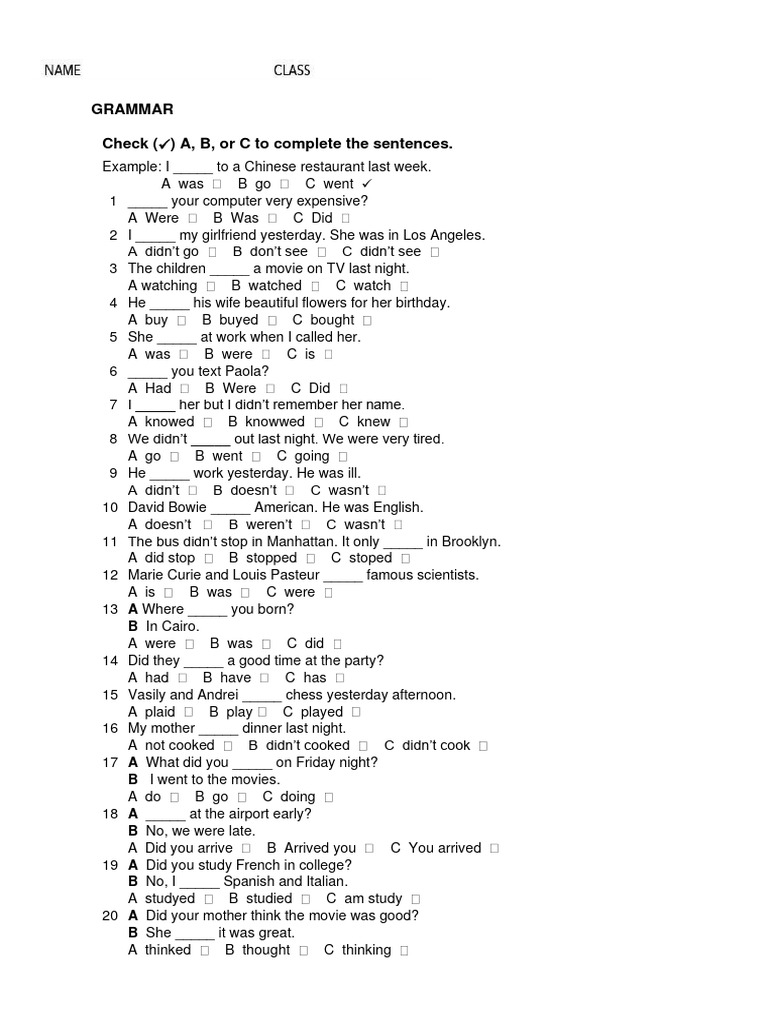 Quiz - Level 2 - Unit 4 | PDF | Invention