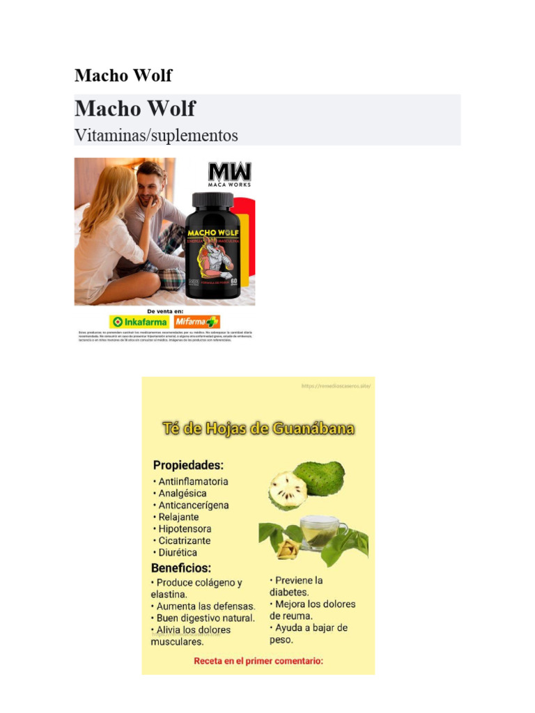 Macho Wolf | PDF
