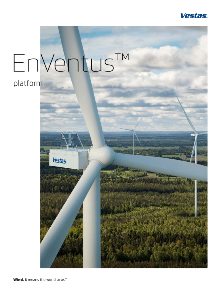 EnVentus Platform Brochure | PDF | Wind Turbine | Wind Power