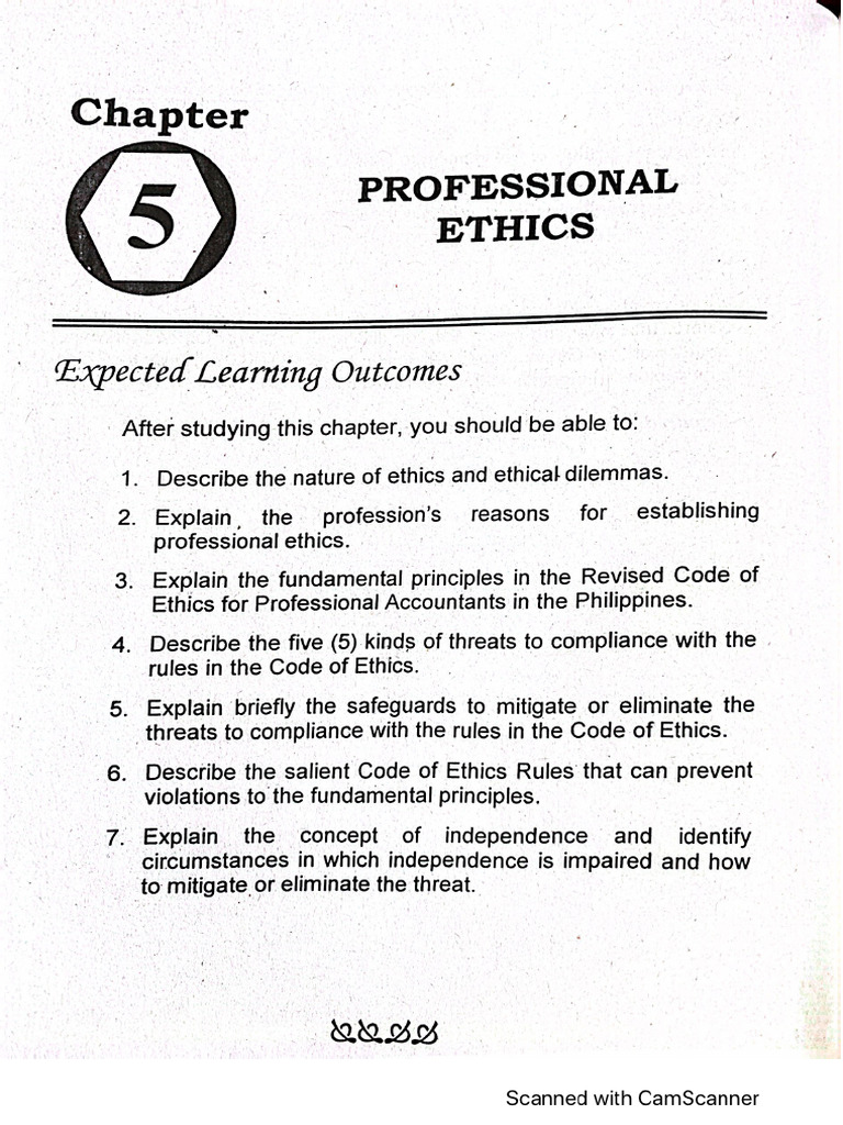Chapter 5 - Professional Ethics | PDF
