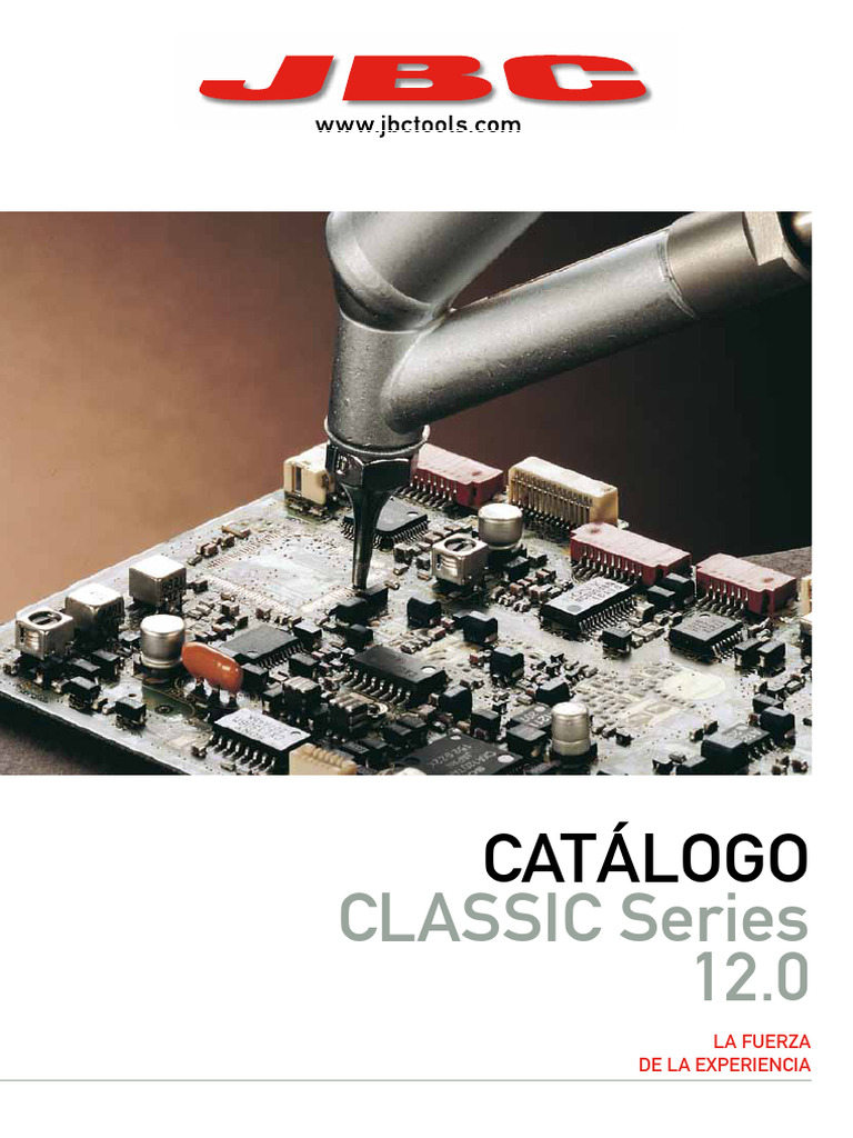 JBC Catalogo Clasic | Descargar gratis PDF | Soldadura | Construcción