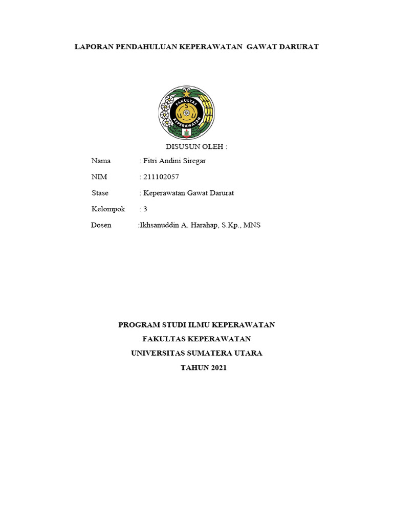 Fitri Andini Siregar - 211102057 - LP 2 | PDF