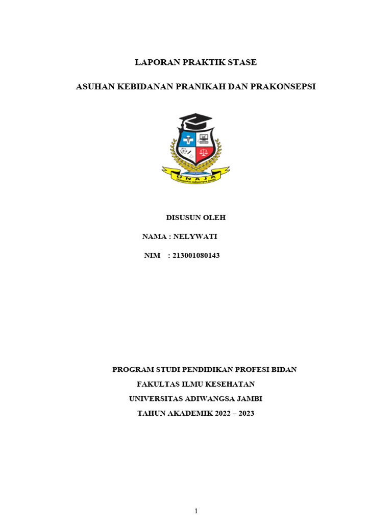Askeb Pranikah Dan Prakonsepsi | PDF