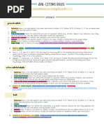 Apa Citation - 7TH Edition | PDF | Thesis | Citation