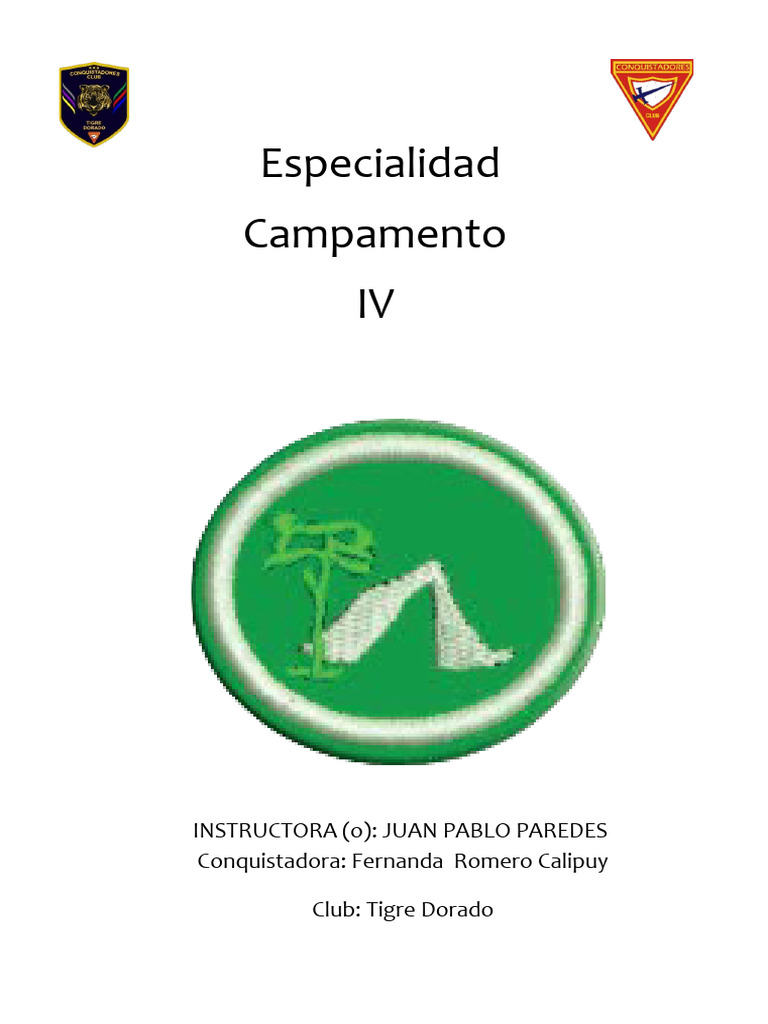 Campamento IV | PDF | Agua | Hacha