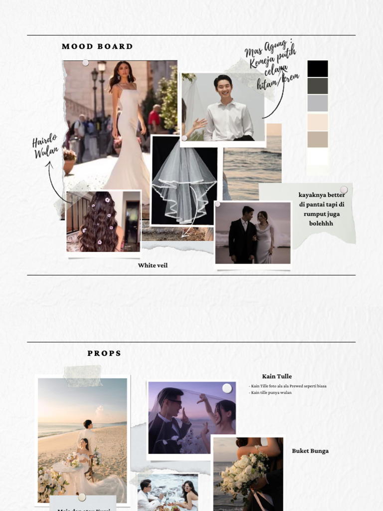 Prewed Moodboard | PDF