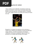 El Voleo y Tipos de Voleo en El Volibol | PDF | Vóleibol | Entretenimiento