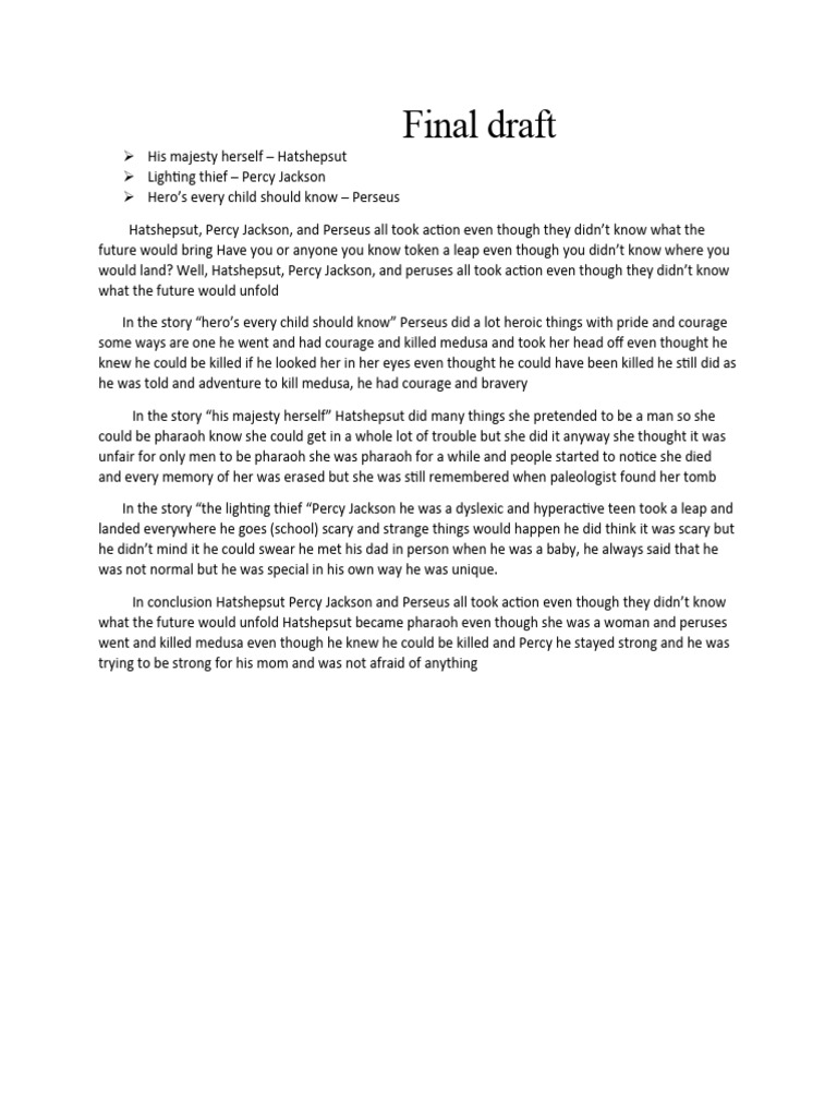 Final Draft | PDF
