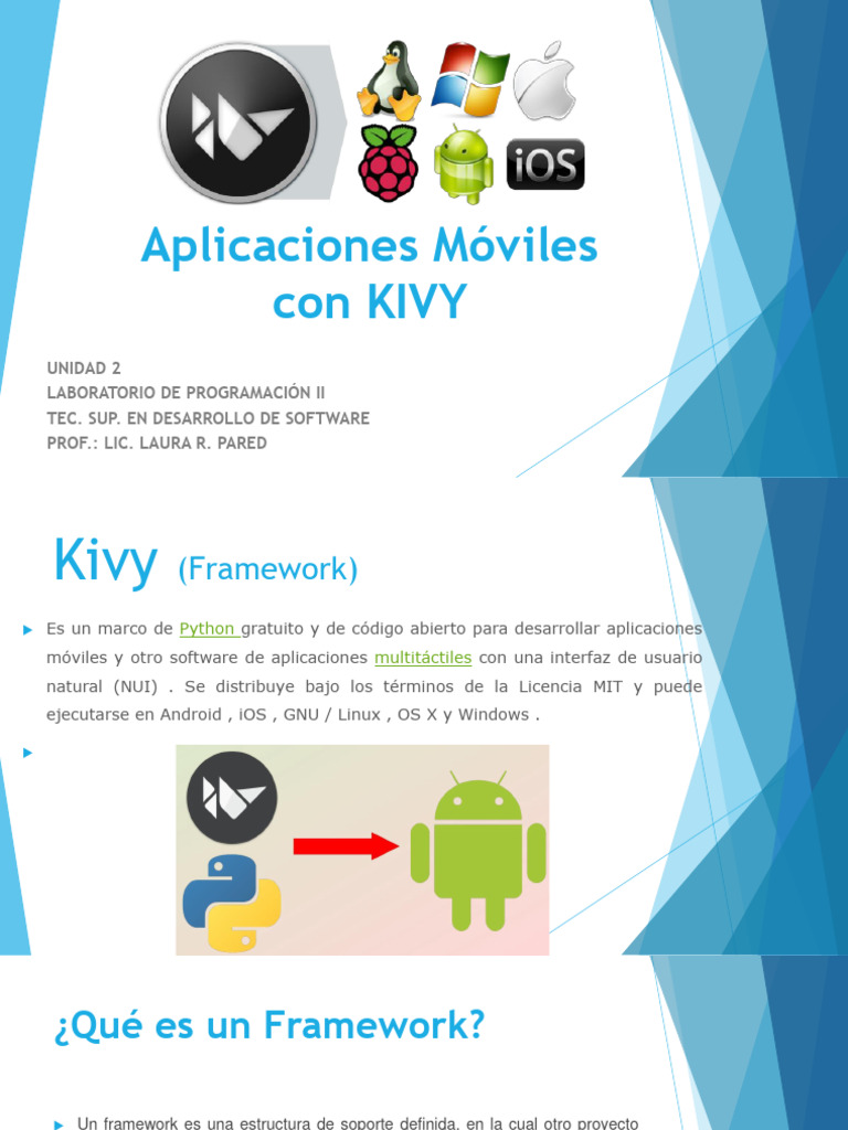 Aplicaciones Moviles Con KIVY | PDF | Objeto (informática) | Clase (Programación informática)