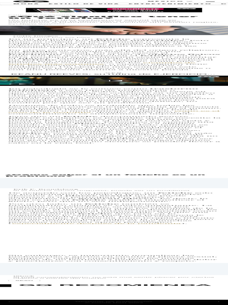 Fetiche, ¿Qué Significa Tener Uno GQ | PDF | Placer | Fetichismo sexual