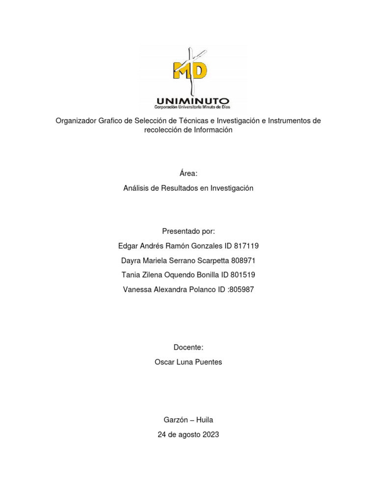 Organizador Grafico - para combinar | PDF