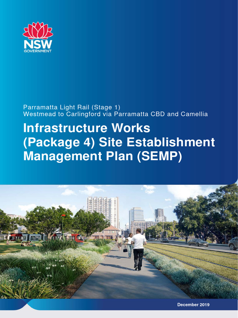 Site Establishment Management Plan (SEMP) - Website | PDF