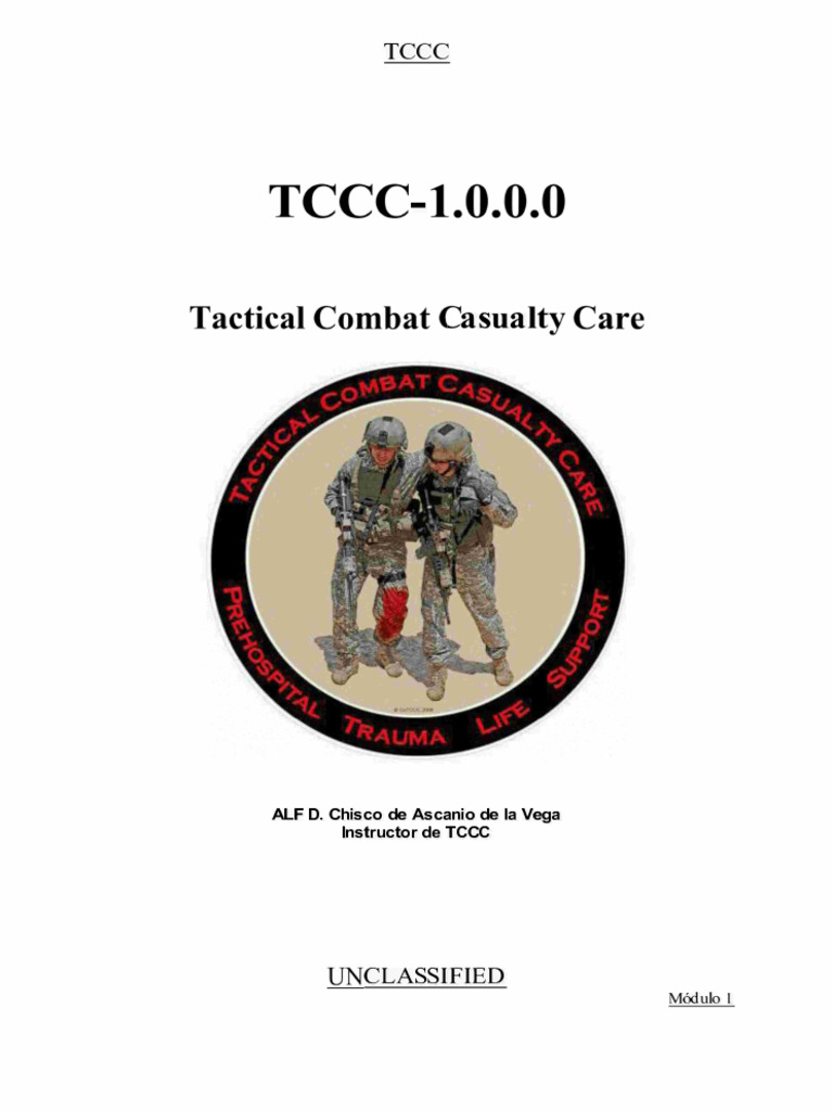 Manual TCCC 2024: Protocolo y Guía | PDF | Health Sciences | Military ...