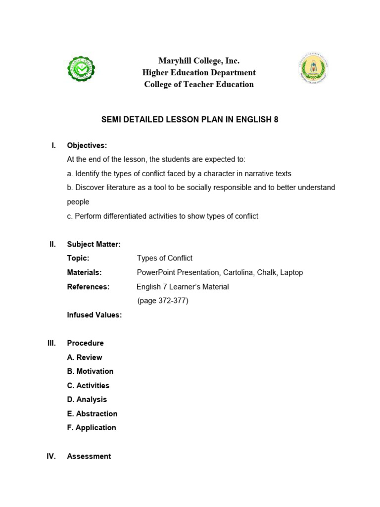 Lesson Plan | PDF | Editing | Lesson Plan