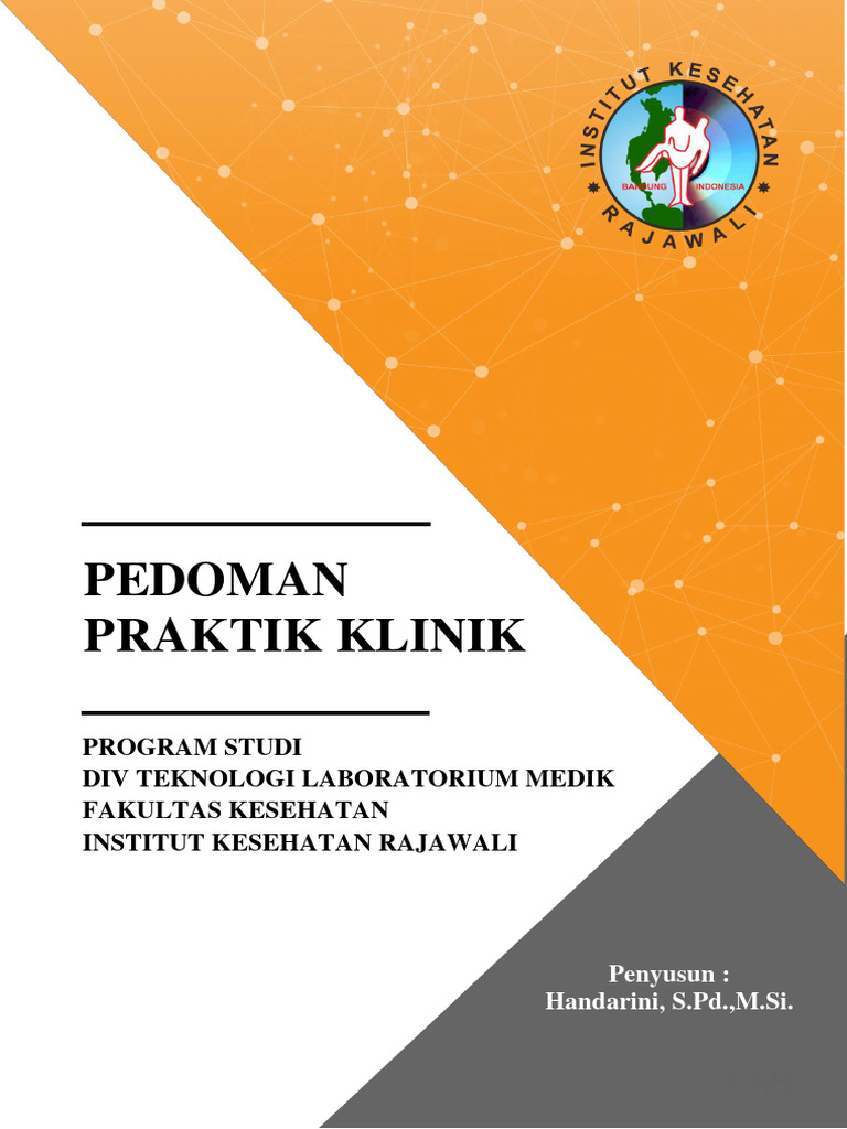 Pedoman Praktik Klinik DIV TLM (Final) | PDF | Bisnis