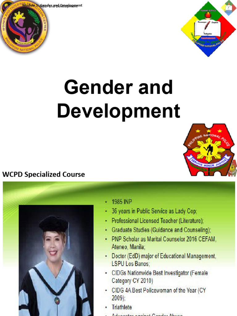 Gad Lecture | PDF | Gender Equality | Gender Studies