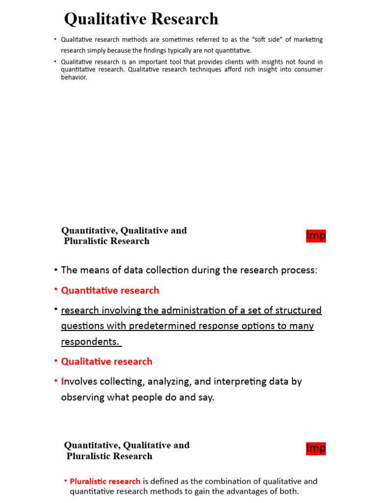 Ch. 6 | PDF | Focus Group | Qualitative Research