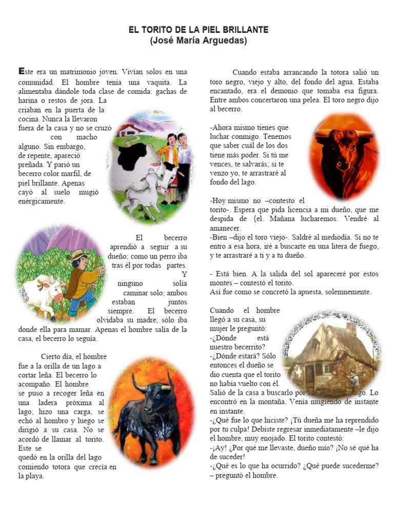 El Torito de la Piel Brillante | PDF