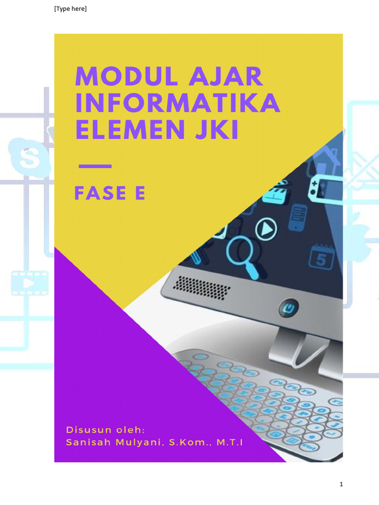 6g - Modul Ajar Informatika - Jaringan Komputer (Inklusif) - Fase E | PDF 6g - Modul Ajar Informatika - Jaringan Komputer (Inklusif) - Fase E | PDF