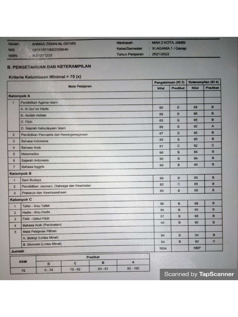 Kelas 11 Genap | PDF