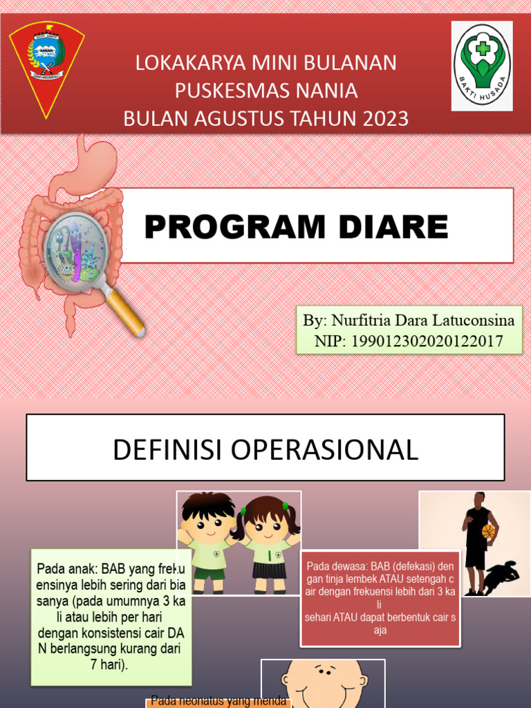 Lokmin Diare Agustus | PDF