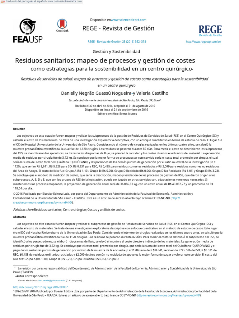 Mapeo de Proceso | PDF | Residuos | Reciclaje