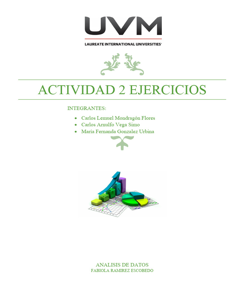 Actividad 2 Ejercicios | PDF | Análisis de regresión | Estadísticas