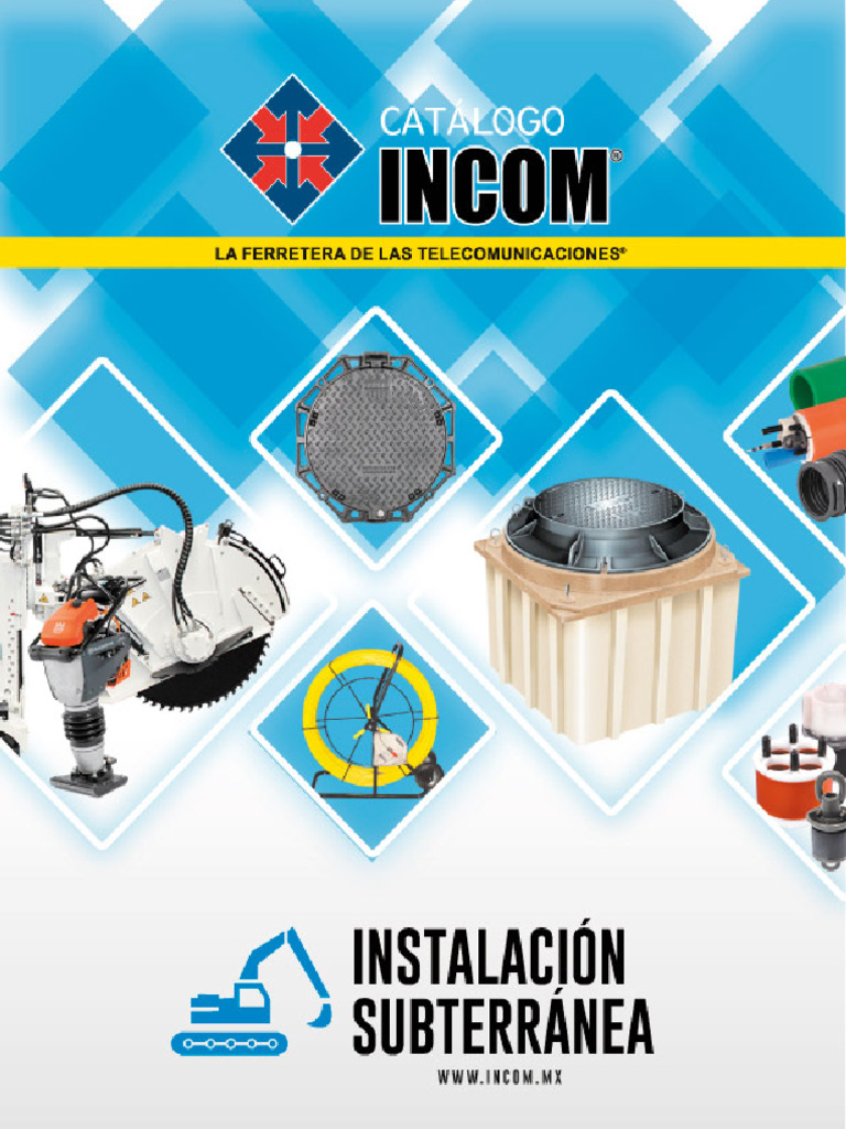 Instalacion Subterranea | PDF | Tubería (transporte de fluidos) | Bienes manufacturados