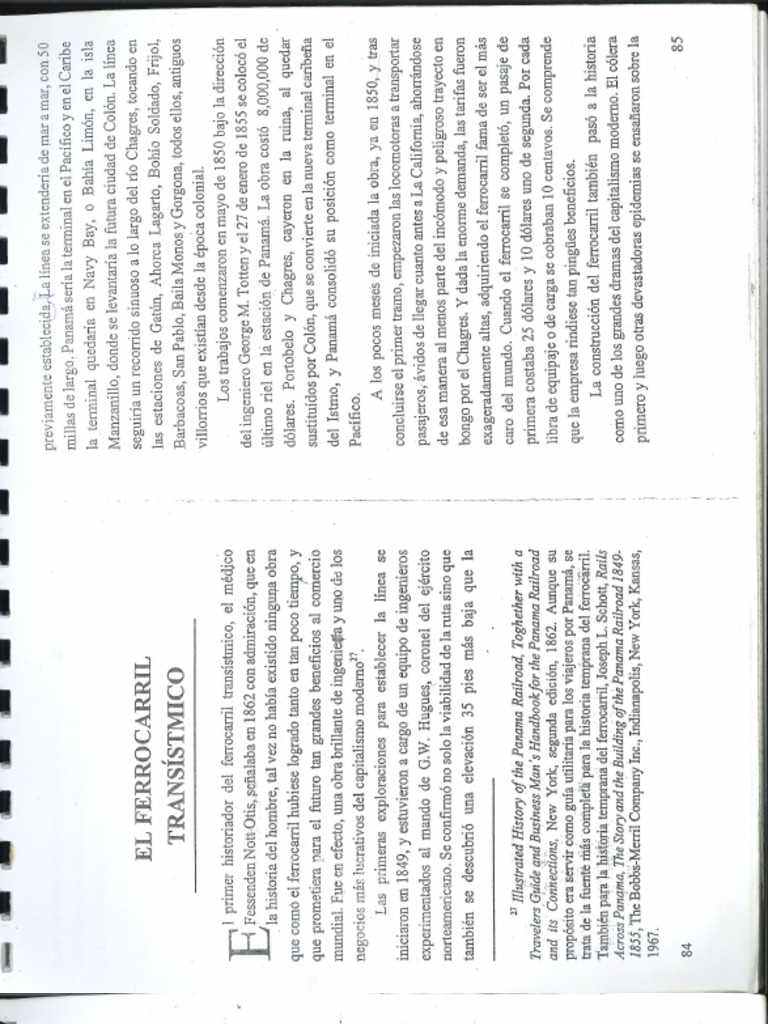 El Ferrocarril Transistmico | PDF