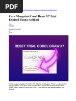 Cara Menghilangkan Login Screen Di Coreldraw X7 Dan X8 | PDF | Bisnis