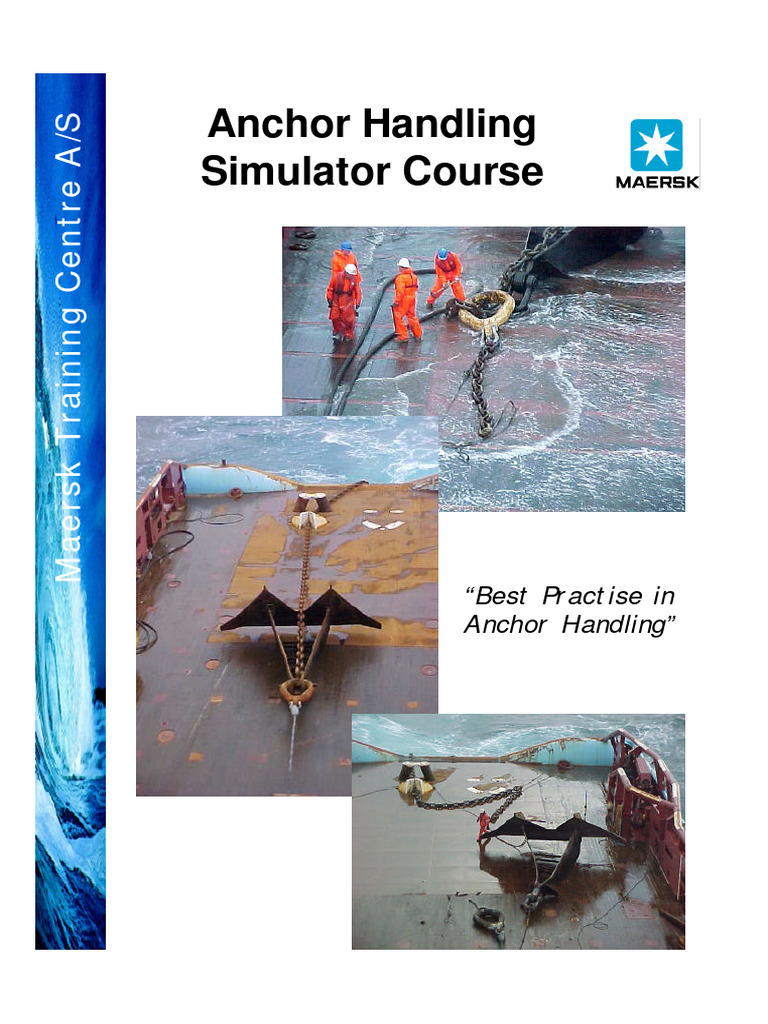 Maersk Anchor Handling Simulation Course | PDF | Brake | Risk