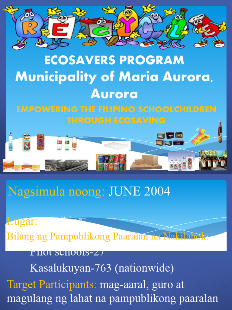 Eco Saver Program - Final Presentation2019 | PDF