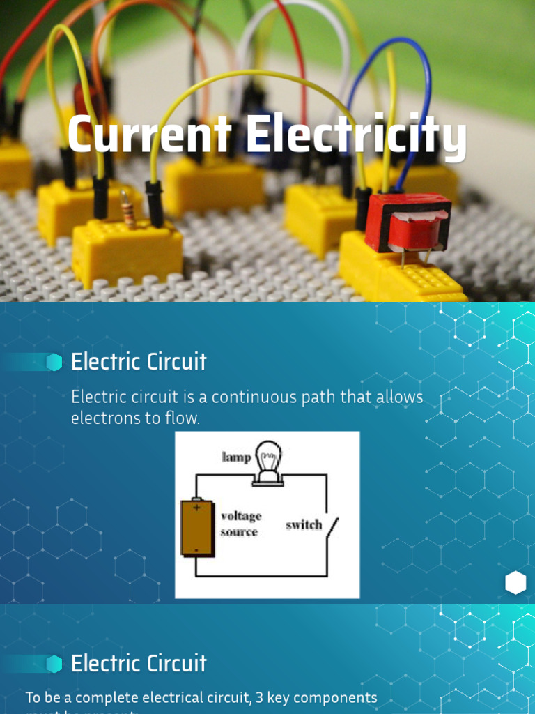Intro To Current Electricity Slides | PDF