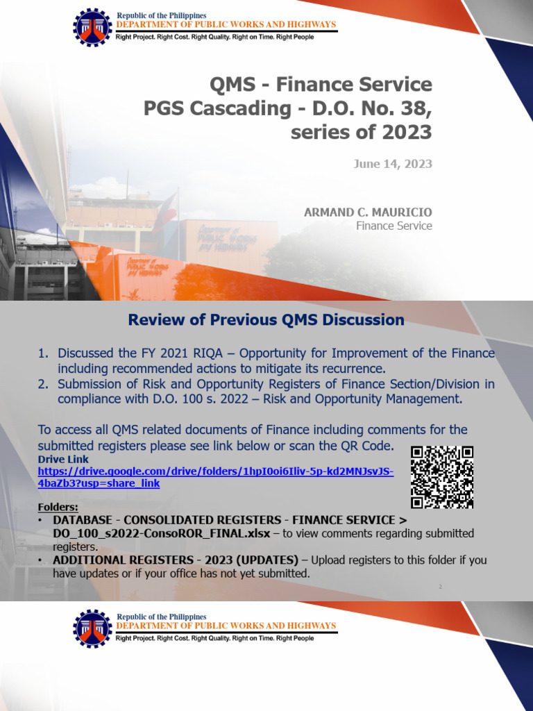 June 14, 2023 - COA Exit Conf. - PGS Cascading - FS | Download Free PDF ...