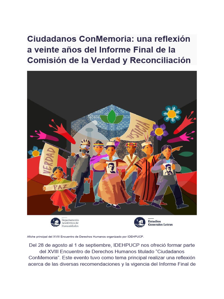 PC1_20191651 (corregido) | PDF | Derechos humanos | Gobierno