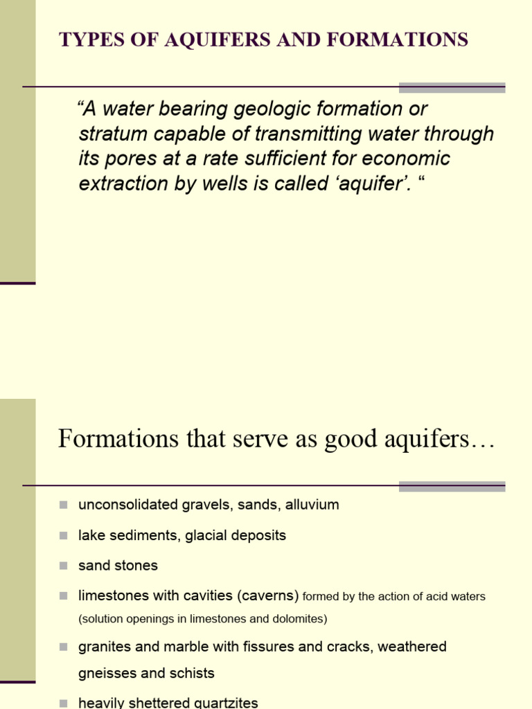 3 Ground Water Hydrology | PDF | Aquifer | Porosity