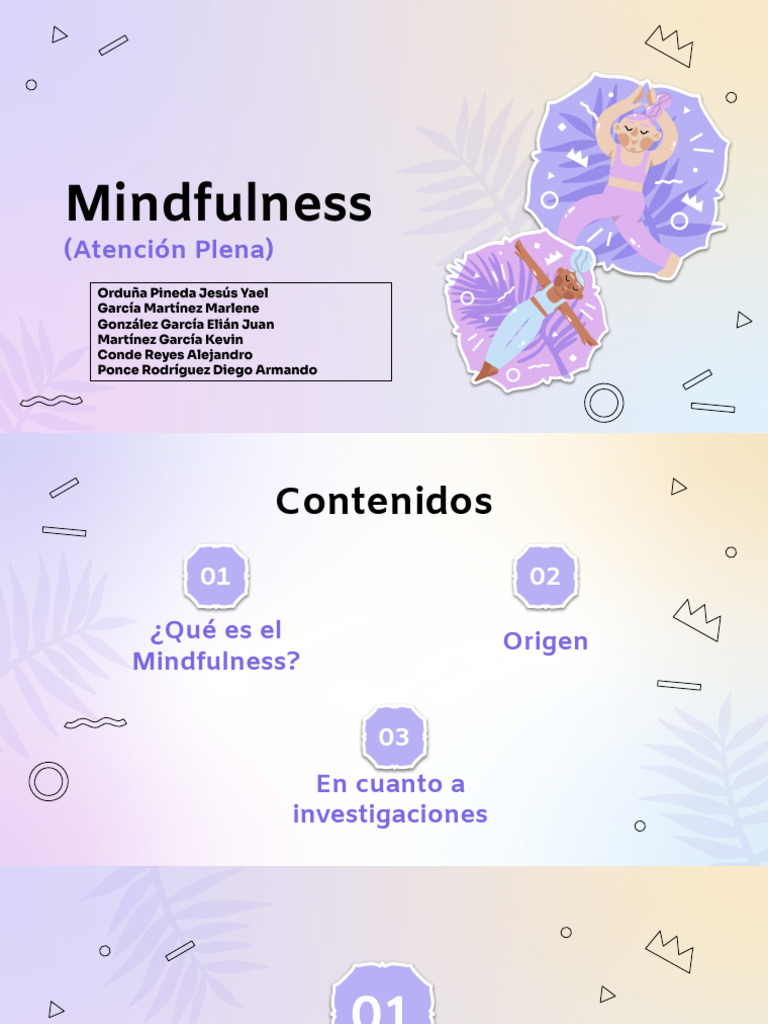 Mindfulness Curso | PDF | Atención plena | Desorden hiperactivo y ...